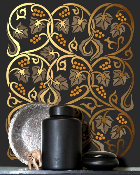 Panel & Quadrant Stencil Index | Stencil Library