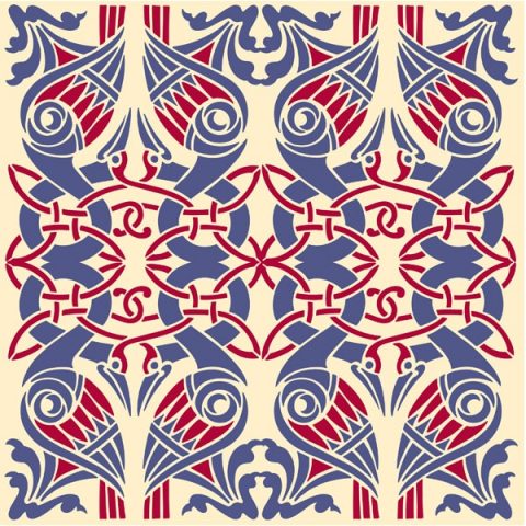 Tile Stencil Index | Stencil Library