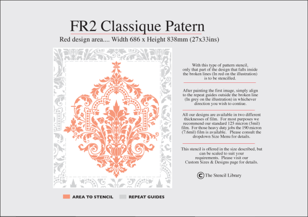 24. FR2 Classique | Stencil Library