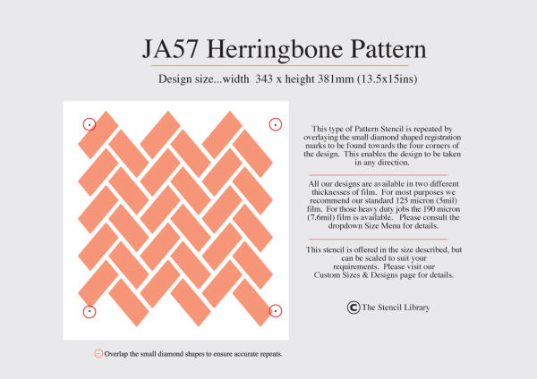 1. JA57 Trellis | Stencil Library